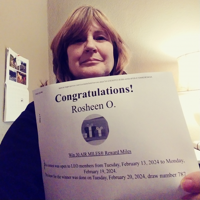 Win 30 AIR MILES® Reward Miles - Contest - LEO | Leger Opinion